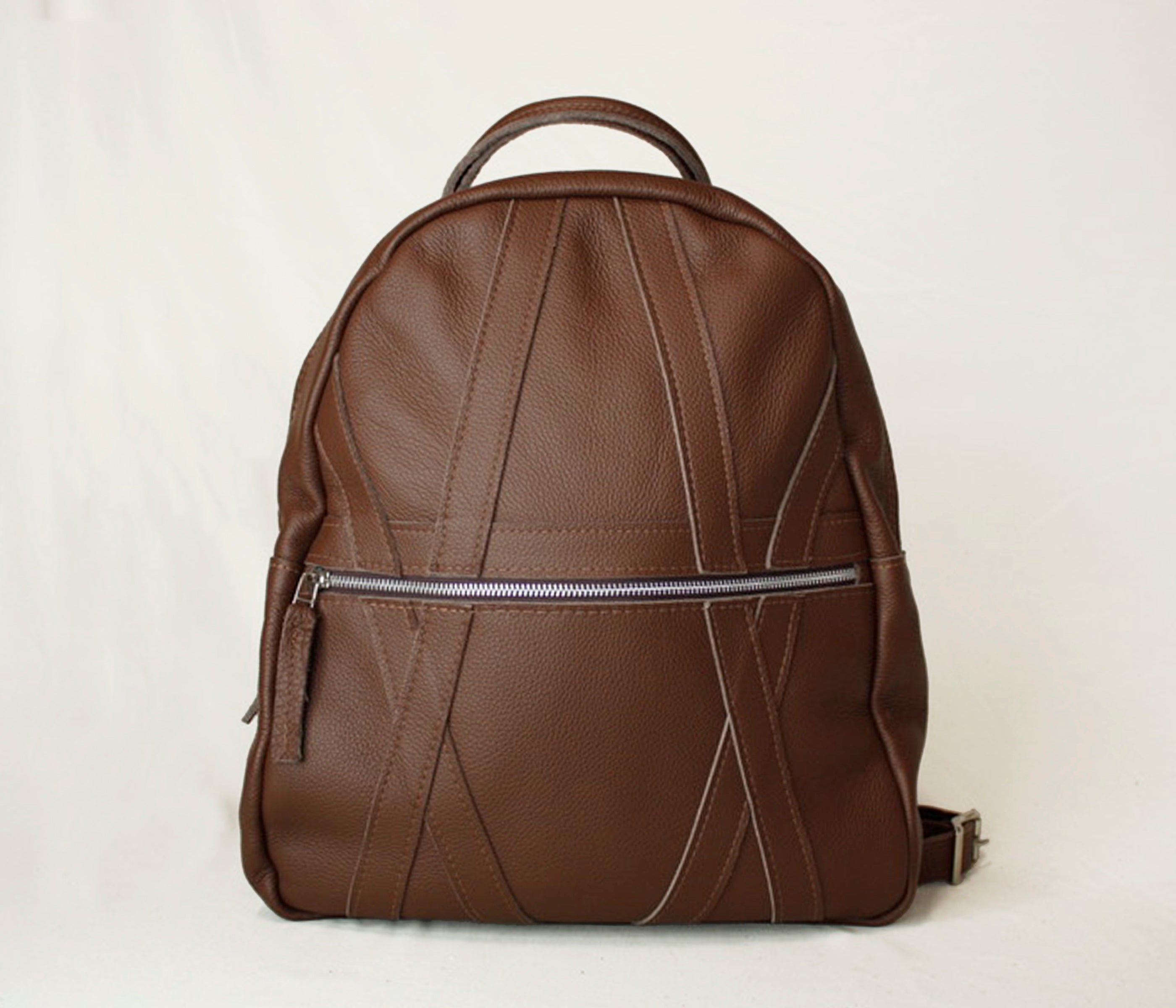 Kingsley - Brown Leather Travel Backpack – Ian James