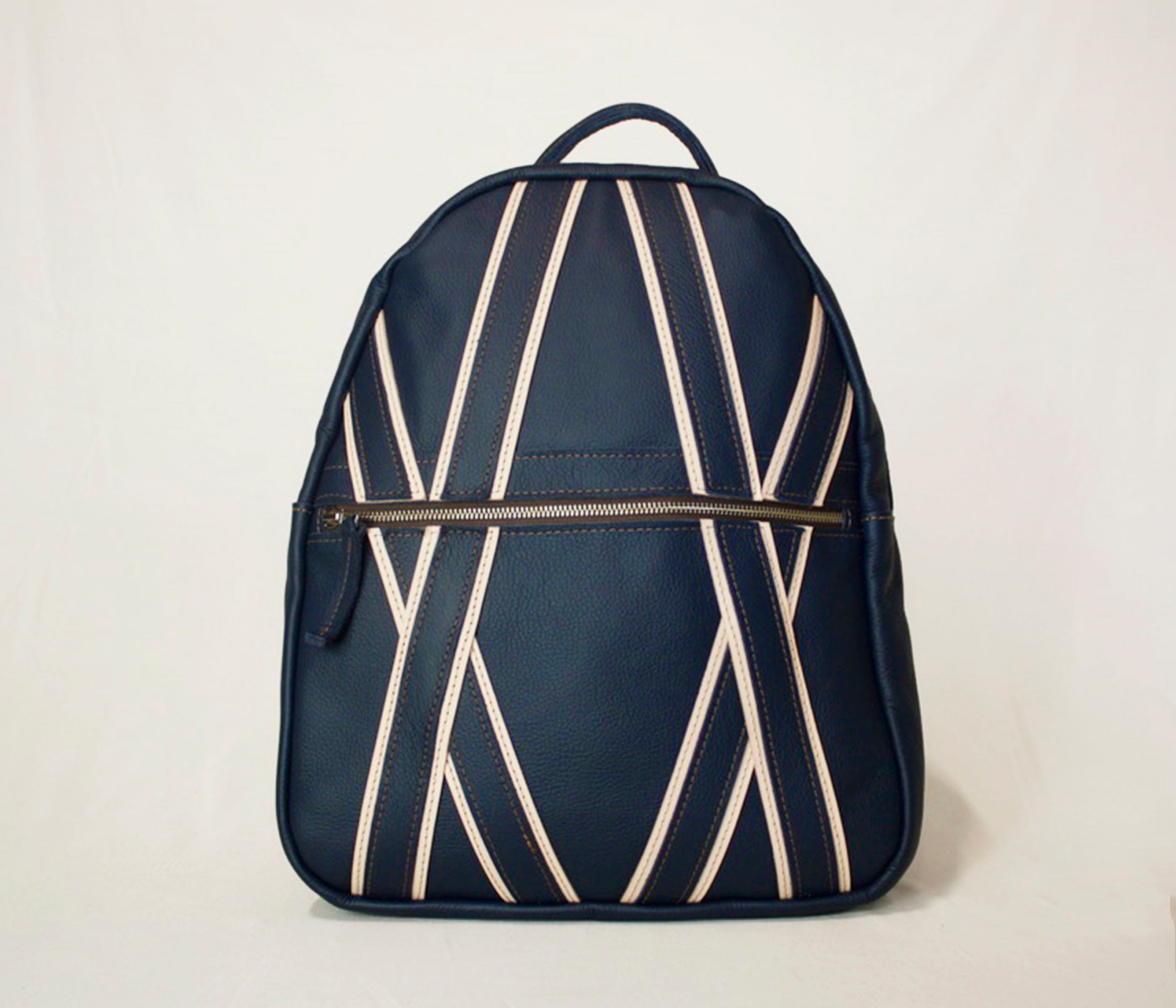 Kingsley - Navy Blue Work and Travel Backpack – Ian James