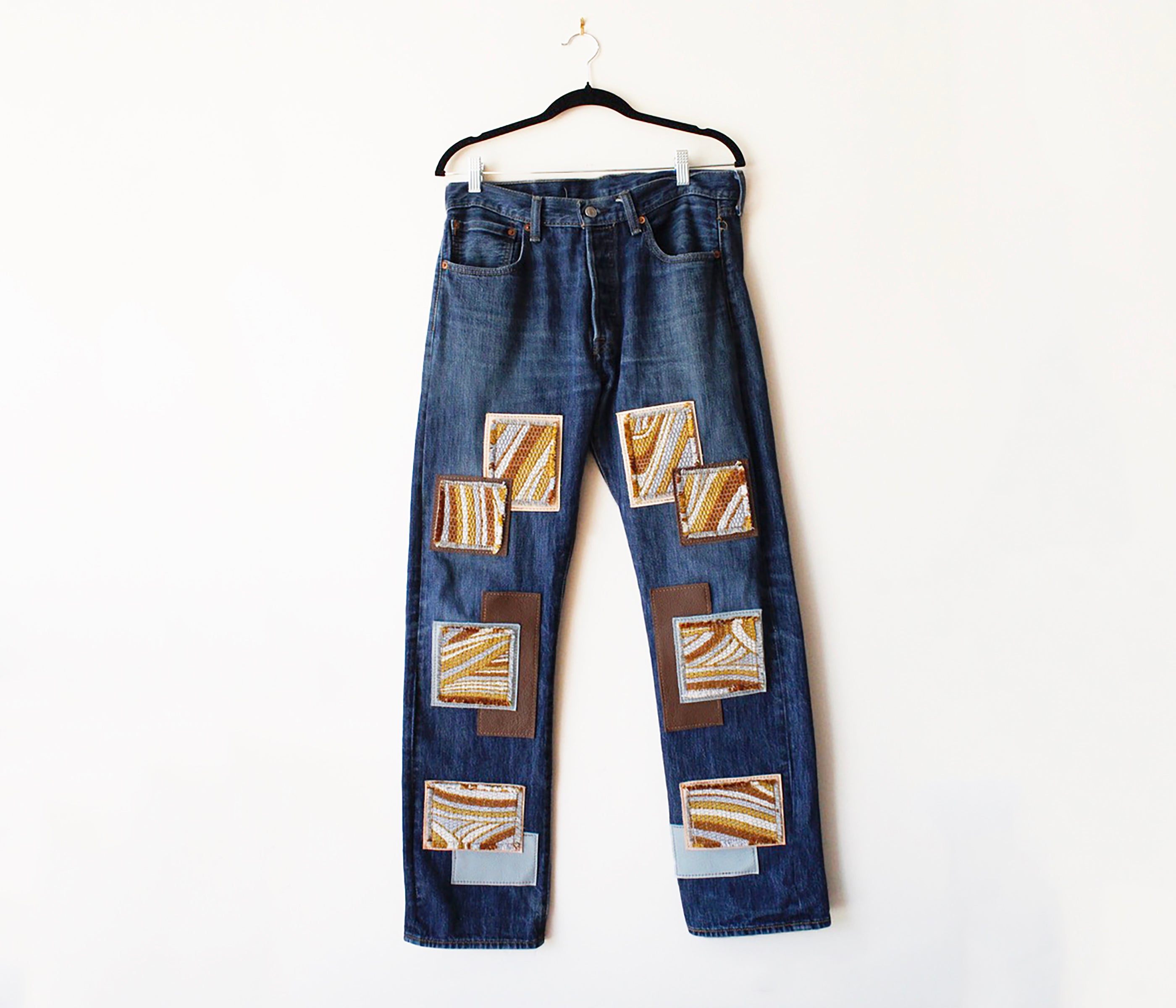 Patch Pant Fabric - Groovy Swirls – Ian James